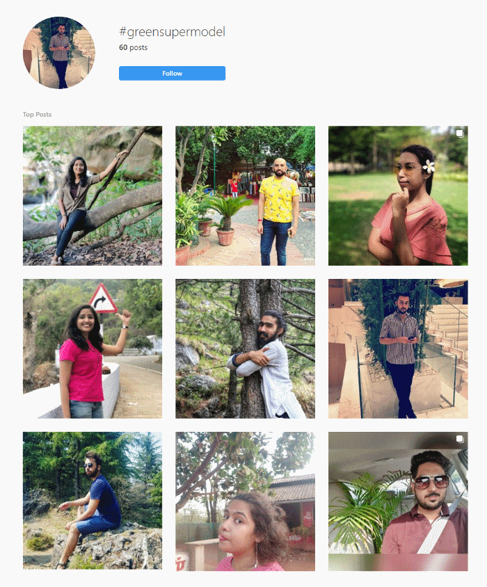 Top Green Supermodels of World – Mission Green Delhi