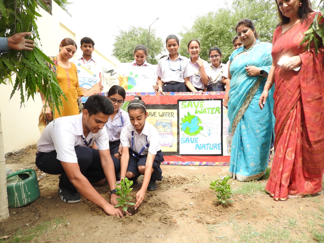 Conserve Water Call by Students of St. Froebel Senior Secondary School ...