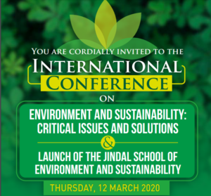 International Conference on Environment and Sustainability: Critical ...